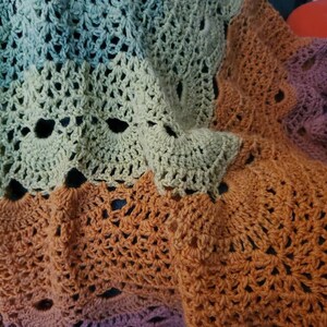 Victoria's German Shells Shawl Pattern / PDF Instant Download / Crochet ...