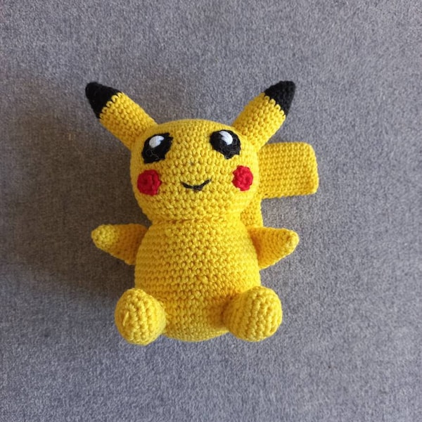 Crochet PDF Pattern - Super Easy Tutorial Cute Pikachu Amigurumi ...