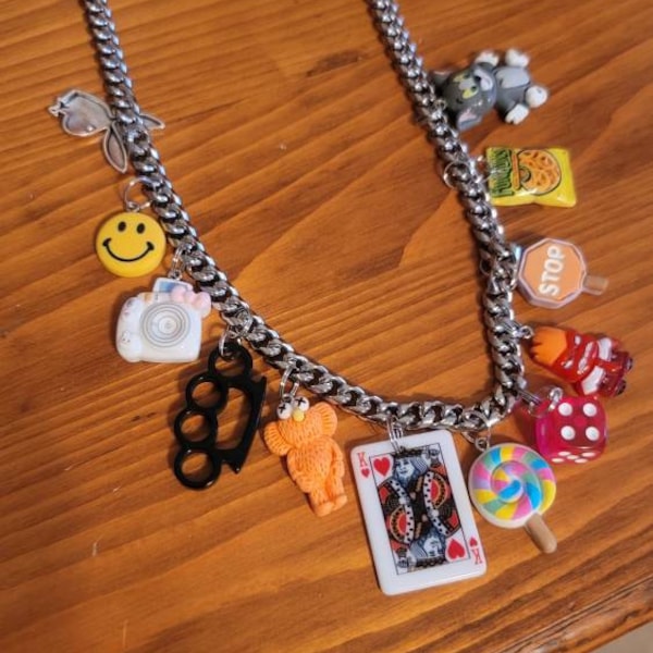 Junk Necklace -random - Etsy