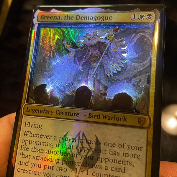 MTG 3D Alter Magic the Gathering Card Art Hunter's Insight - Etsy