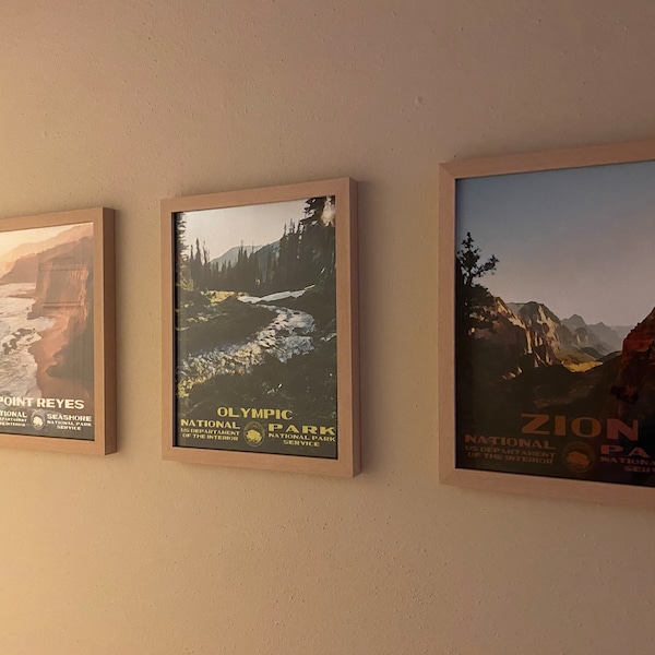 National Park Nursery Decor, Build Your Own Set of National Park Decor ...