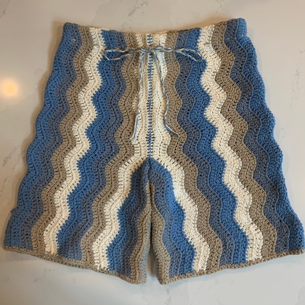 Crochet Pattern for Shorts-crochet Pattern for Men-easy Crochet Pattern ...