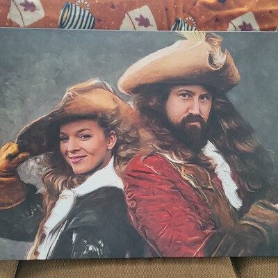 Custom Portrait, Portrait Painting, Portrait From Photo, Painting From ...