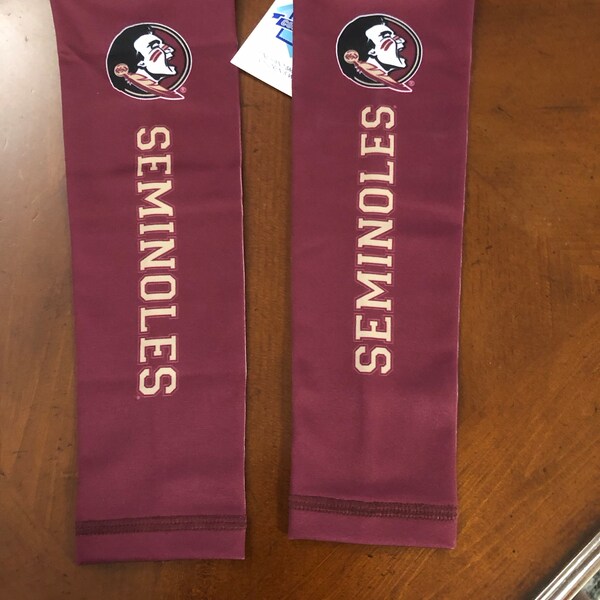 Florida State Seminoles Garnet Arm Sleeves Pair - Etsy