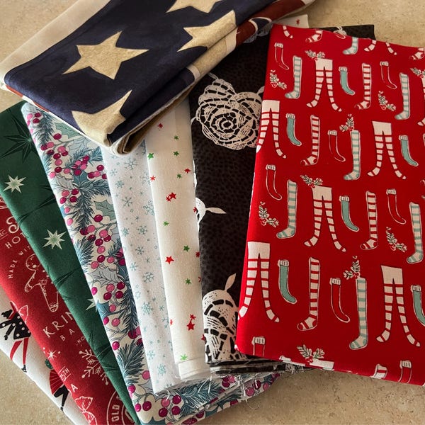 Sew Journal Needle Book Patch Panel by J Wecker Frisch for Riley Blake Designs/ Cotton/ Sold by ...