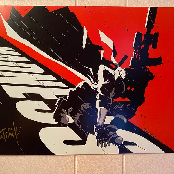 SIGNED "they Live" 12x18 Poster - Etsy