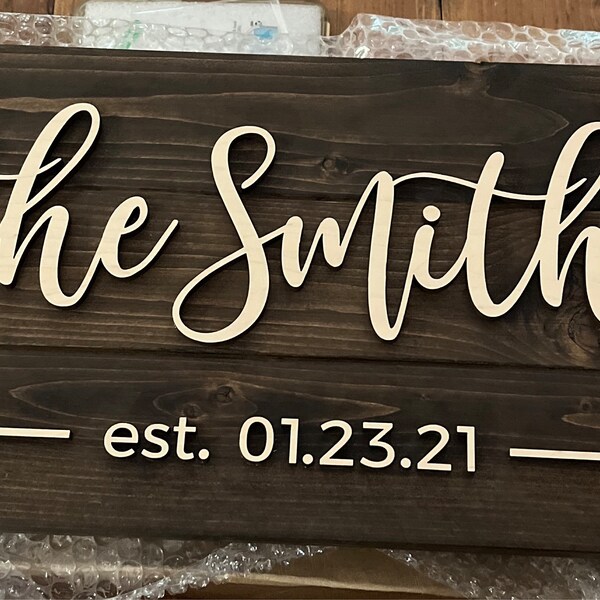 First Name Sign, Wedding Gift, Girlfriend Gift, Boyfriend Gift ...