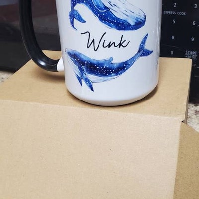Whale Mug Whale Gift for Women Personalized Whale Coffee Mug With Name ...