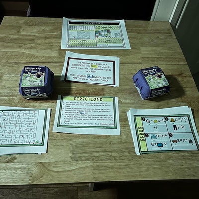 Escape Room for Kids DIY Printable Game Candy Factory Escape Room Kit ...