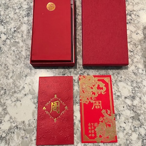 NEW 27 Templates for Personalized Custom Wedding Red Envelope With ...