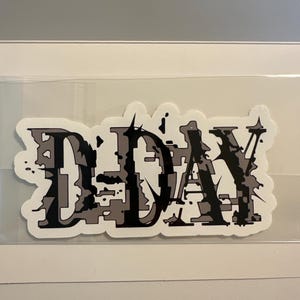 D-day Guitar Pick Sticker Set Agust D Tour Suga BTS - Etsy