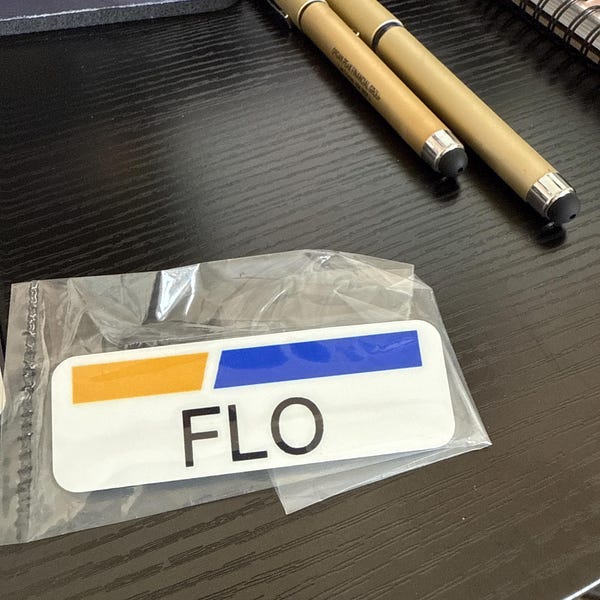 Flo or Jamie Progressive Insurance Name Badge Tag Cosplay Halloween ...