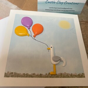 Handmade Clay Seagull Figures Gift for Friends/loved Ones. - Etsy UK