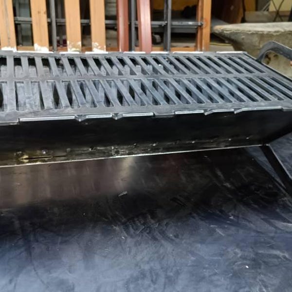 Laser Cut Grill Fire Pit Design, Portable BBQ, CNC DXF File - Etsy