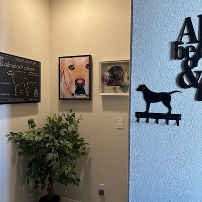 GSP sm German Shorthair Pointer on Point Dog Leash Hanger/ Key Rack ...