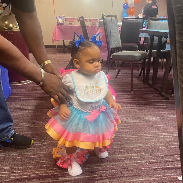 Blue Dog Birthday Outfit, Custom Blue Dog Tutu Outfit, Blue Birthday ...