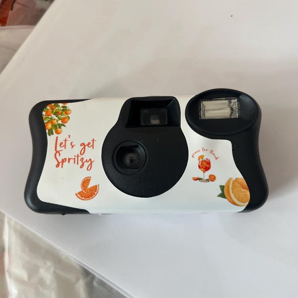 WRAP ONLY - Custom Kodak Disposable Camera Wrap - Custom Camera Sticker ...