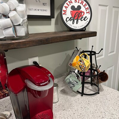 10 Main Street Coffee Sign // Disney-inspired Coffee Decor // Mickey ...
