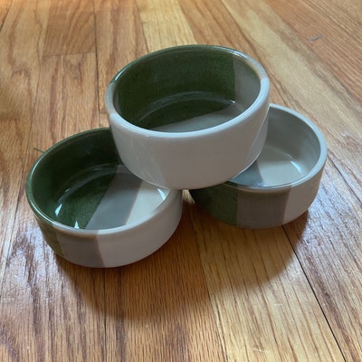 Small Bowl Set, Ceramic Bowl Small, Dip Bowls, Tiny Bowl Pottery, Tapas ...