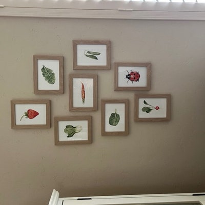 Garden Alphabet Watercolor Nursery Art Garden ABC Print Playroom Decor ...