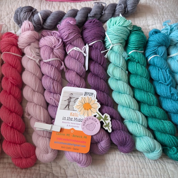 Dream in Color Super Bulky Superwash Merino/nylon Hand Dyed Yarn ...
