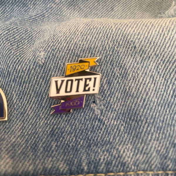 19th Amendment Centennial Pin Women's Suffrage Pin United States Women ...