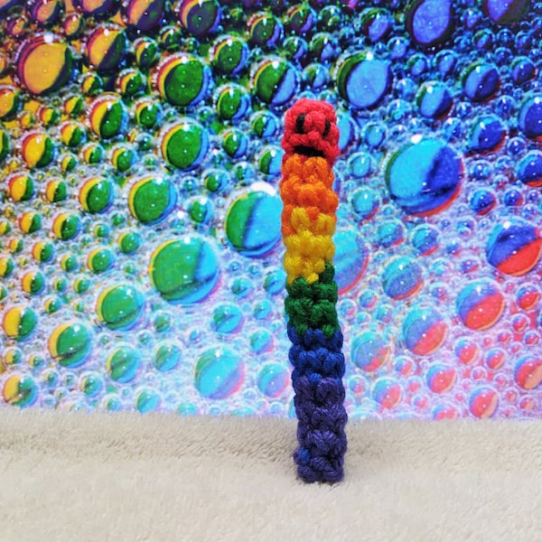 Rainbow Worm - Etsy