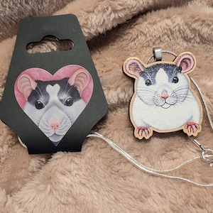 Rudolph the Red Eyed Rat Greetings Card, Rat Christmas Greetings Card ...