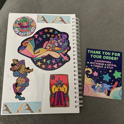 Clown Nick Sticker Pack - Etsy