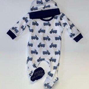 Essential Coverall Sewing Pattern for Babies, Footie and Cuff Style ...