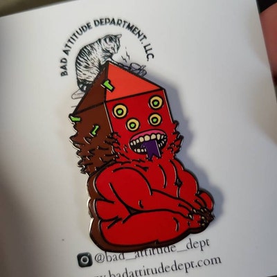 Bad Kitty Logo Sticker Black From Bad Attitude Dept - Etsy