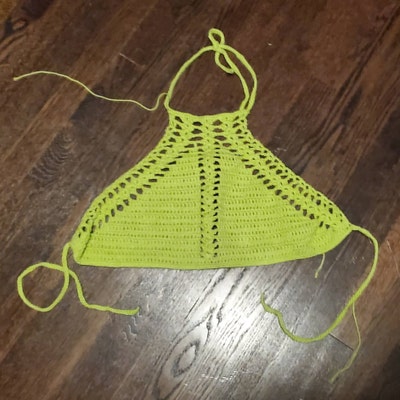 The Viper Bralette Crochet Pattern - Etsy