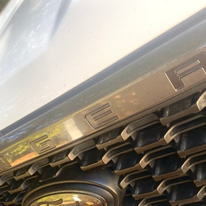 Glossy Black Front & Rear Bumper Letters for Corvette C4 - Etsy