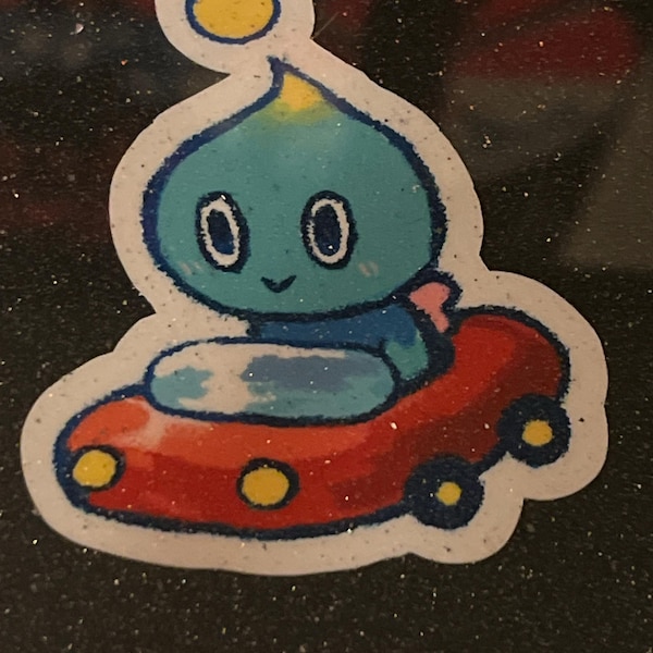 Lucky Shrimp Sticker | Splatoon Side Order Inspired Sticker | 3 Inch ...