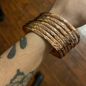 Multi Gemstone Bangle Sterling Silver Bangle Half Moon Adjustable ...