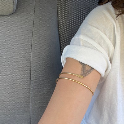 Serpent Arm Torc Silver Snake Armlet Upper Arm Cuff Armlet - Etsy