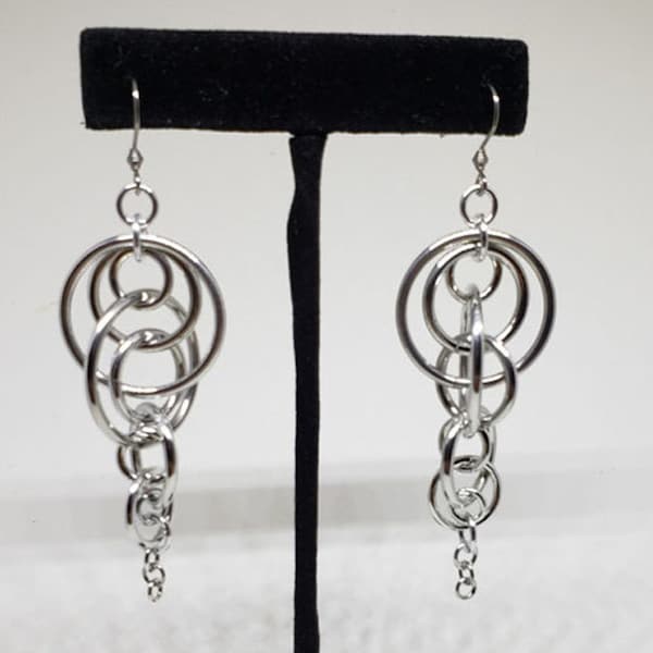 Fir-tree Tutorial PDF 2 Sizes, Chainmaille Tutorial Jewelry, Tutorial Earrings, Diy Tutorial ...