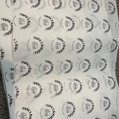 Logo Butcher Paper, Thick Tissue Paper, Branded Butcher Paper, Food ...