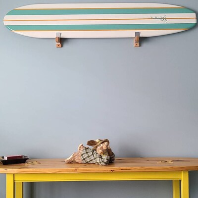 SURFBOARD Wall Art Beach House Decoration Shark Decor Surf Beach Decor ...