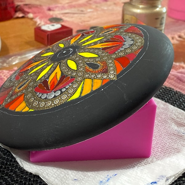 Silicone Stone Wedge/ Artstone Support - Etsy