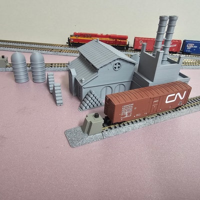 N Scale School Building 1:160 - Etsy