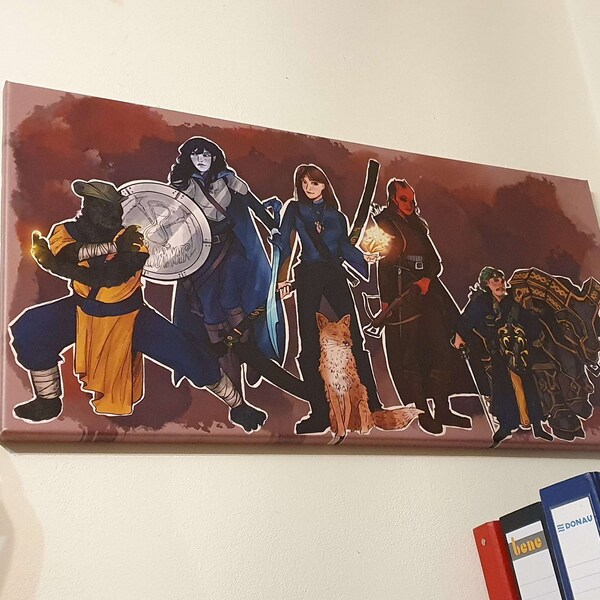 Dnd Character Party Commission, Character Art Commission , D&D Party ...