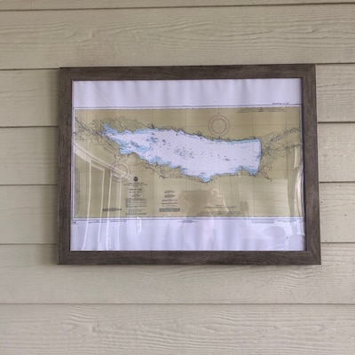 Oneida Lake Map 1977 Nautical Chart Print - Etsy