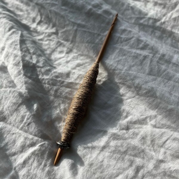 French Spindle | Reproduction French Style Whorl-less Spindle | Hand ...