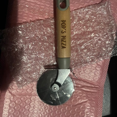 Custom Pizza Cutter Engraved Pizza Slicer Tomato Pie Lover Gift Kitchen ...