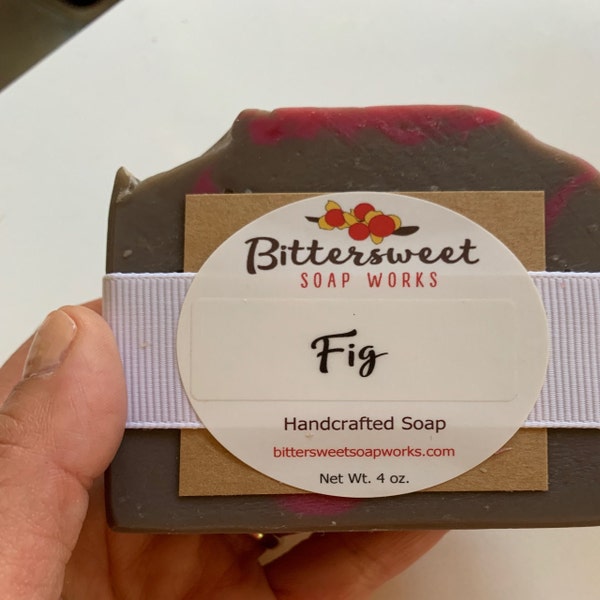 FIG Soap Handmade Natural Vegan Fig Soap - Etsy