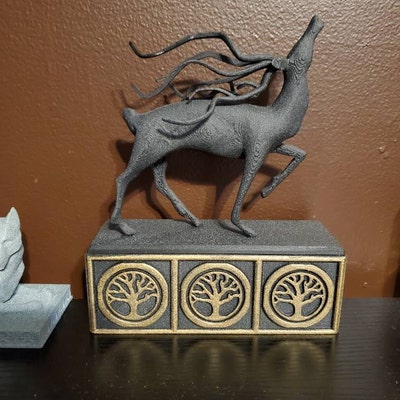 Dragon Age Halla Deer Statue Box Statuette Inquisition Gift Figure ...