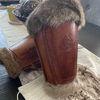 Leather Vambrace Pattern PDF SVG Laser / Arm Armor Pattern / Thors ...