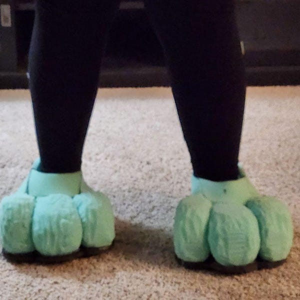 DIGITAL Wickerbeast Hand Paw Pattern for Fursuits PDF Download - Etsy