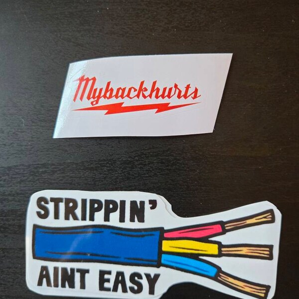 Sticker "caution Apprentice at Work" 100% Vinyl 3" Hard Hat, Toolbox ...